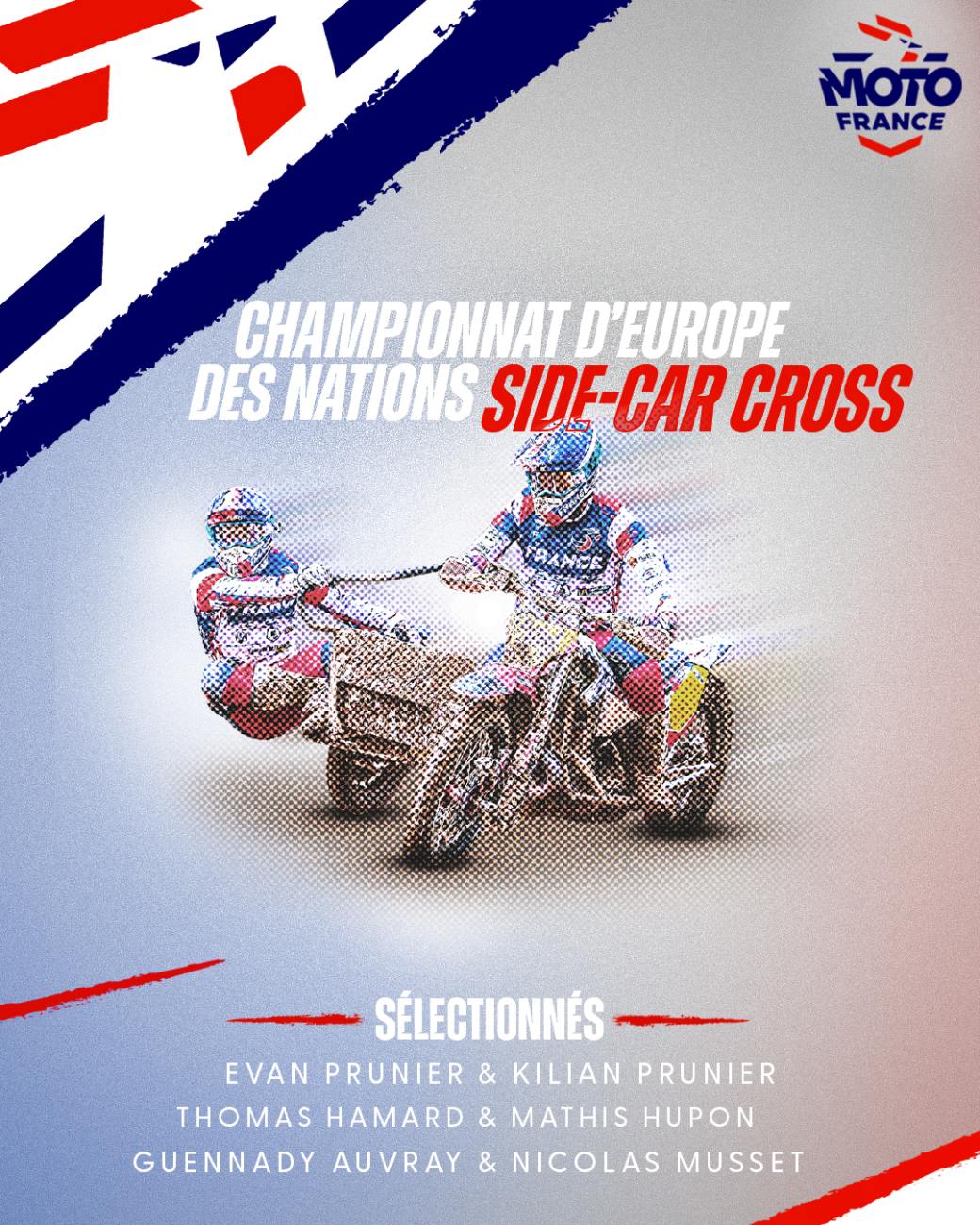 Championnat d'Europe des Nations de Side-Car Cross et Quad Cross 2023 | FFMoto